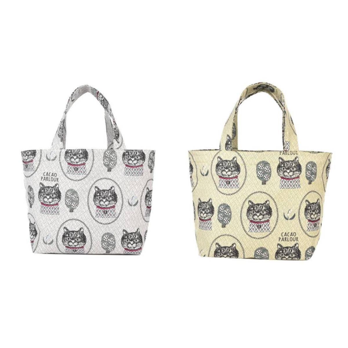 Caumeri パーラーすずらん堂 ゴブラン織り ミニバッグ ちまきさん柄（ねこ ネコ 猫）/詳細