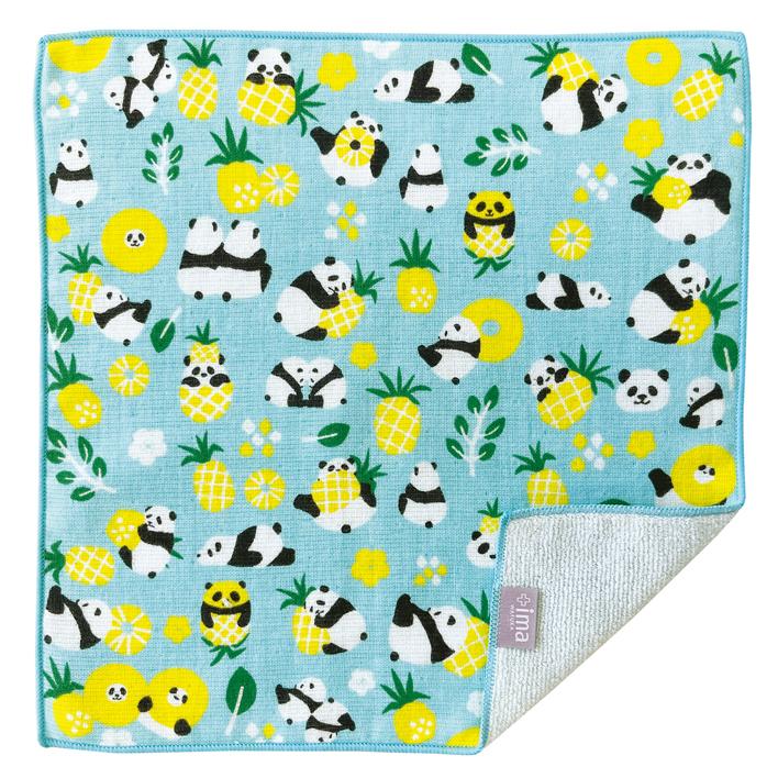 Caumeri +ima今治生まれのハンカチ ﾊﾟｲﾅｯﾌﾟﾙとﾊﾟﾝﾀﾞ/詳細