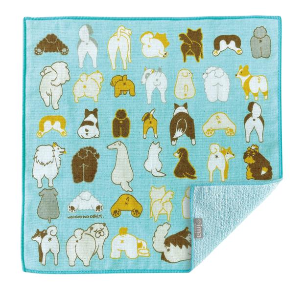 Caumeri +ima今治生まれのハンカチ わんこのおしり/詳細