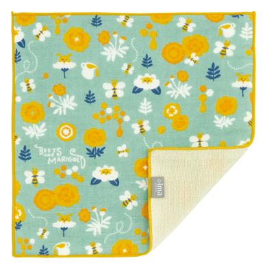 Caumeri +ima今治生まれのハンカチ ミツバチとマリーゴールド/詳細
